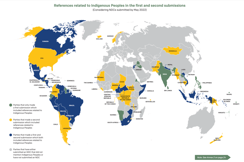 Indigenous Peoples Mentioned More Often in National Climate Pledges ...